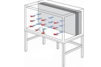 China Stainless Steel Laminar Air Flow Hood Table Size 1200*600*1500 Mm Customized for sale