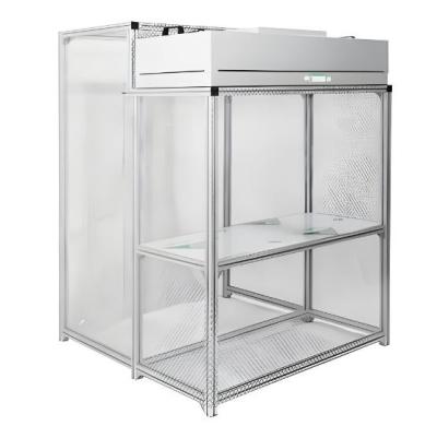 China Customized Air Cleaning equipment Clean Room Booth Bench Safe Assembly For Sensitive Electronics And Biotechnology Experiments for sale