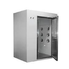 China Three Sides Blowing Cleanroom Air Shower with 12pcs SUS Nozzles and 16 Nozzles for sale