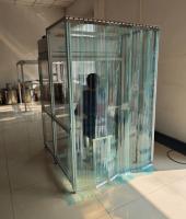 China 20% 30% Fresh Air Supply Clean Room Booth with Stainless Steel / Galvanized Steel and 99.99% 0.3um Filter Efficiency for sale