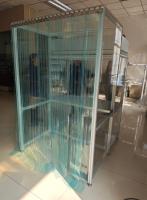 China 20% 30% Fresh Air Supply Clean Room Booth with Stainless Steel / Galvanized Steel and 99.99% 0.3um Filter Efficiency for sale