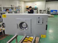 China 1220*620*350 Mm Working Area Size Laminar Flow Hood with Filtration and Fiberglass Filter Materail for sale