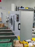 China Galvanized Steel Frame Fiberglass Filter Laminar Flow Hood for Customer Demands ≥ 99.99% Efficiency for sale