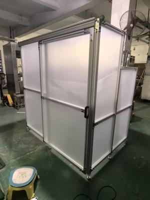 China Maintained At Positive Pressure Clean Room Booth Short Installation Cycle with Transparent Enclosure for sale