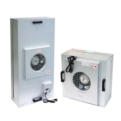 China Cleanroom Lab FFU Fan Filter Unit HEPA 870*570*69 mm Stainless Steel/Aluminum for Purity Efficiency for sale