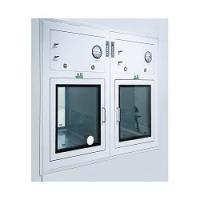 China Customizable Dual-Door Cleanroom Pass Box with UV Light for sale