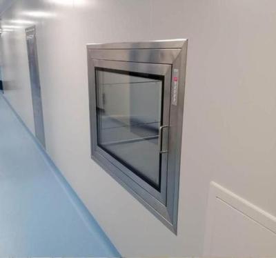 China Cleanroom Pass Box for Safe Item Retrieval in Hospital / Laboratory / Clean Room / Electronics Food Easy to and Maintain for sale