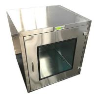 China Customized Cleanroom Pass Box for Hospital Laboratory Clean Room Electronics and Food Routine Maintenance Required for sale