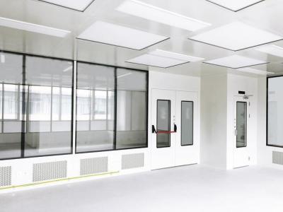China Construction Efficiency Advantages 30% Faster Clean Room Lab Equipment with Air Exchange Rate of 100 for sale