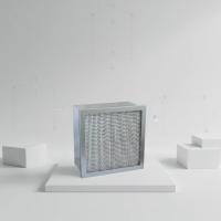 China H14 Class HEPA Fan Filter Unit with 99.99% Efficiency and Stainless Steel Frame for Cleanrooms for sale