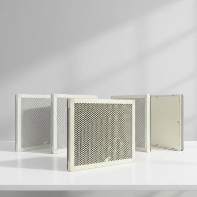 China Professional 99.99% Filtration Efficiency HEPA Filter with Glass Fiber Media and Polyurethane Sealant for Industrial Air Purifiers for sale