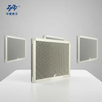 China High Efficiency 99.99% Leakage Test 0.3um Filtration Precision Glass Fiber Media Industrial HEPA Filter for Cleanrooms for sale