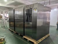 China SUS304 Stainless Steel Clean Room Air Shower with 99.99% Filter Efficiency and 22-25 M/s Air Speed for sale