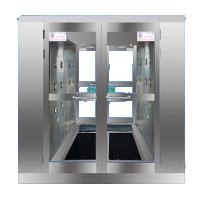 China Industrial SUS304 Stainless Steel Air Shower Room with 99.99% Efficiency and 22-25 M/s Air Speed for Clean Rooms for sale