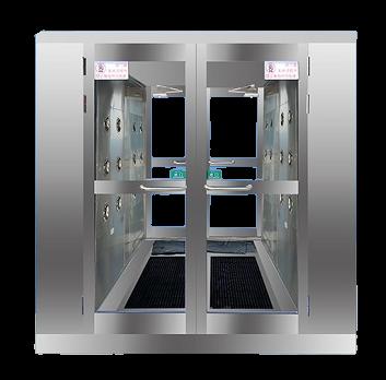 China Industrial SUS304 Stainless Steel Air Shower Room with 99.99% Efficiency and 22-25 M/s Air Speed for Clean Rooms for sale