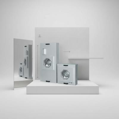 China H14 HEPA Fan Filter Unit with SUS304 Stainless Steel Frame and Three-Speed Control for Cleanrooms for sale