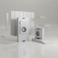 China H14 HEPA Fan Filter Unit with SUS304 Stainless Steel Frame and Three-Speed Control for Cleanrooms for sale