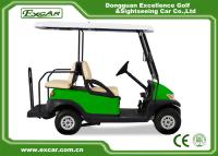 China 48V Lithium Battery Mini Electric Golf Car 2+2 Seats AC Motor 3.7kW for sale