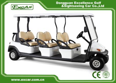 China 6 Seater Electric Golf Car with 48V Lithium Battery Hunting Car for sale