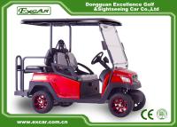 China 4 Seats Golf Car with Trojan T-875 Batteries 48V 3.7KW Motor Climbing Capacity 30% for sale