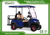 China CE Approved 4 Seater Golf Car with 48V 5kW AC Motor Aluminum Chassis for Tourist for sale