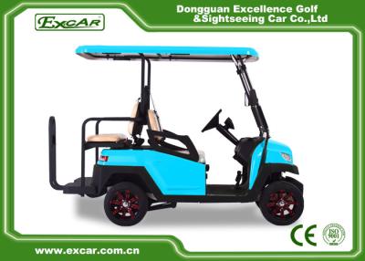China 48V 3.7KW AC Electric Hunting Golf Car 2 Seaters with Lithium Battery Custom Color for sale