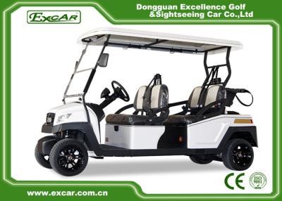 China 48V 4 Seater Electric Golf Car with Curtis Controller 3000mm Length for sale
