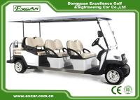 China Electric 8 Seater Golf Cart for Sightseeing 114mm Ground Clearance 48V 5KW for sale