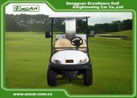 China 2 Seater Electric Golf Cart 48V 5KW Steel Chassis Curtis Controller for sale