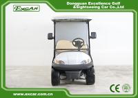 China 48V 5KW 2 Seater Buggy Golf Car 23km/h with Aluminium Cargo Box for sale