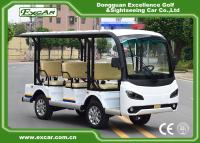 China Excar 8 Seater Electric Sightseeing Shuttle Bus 72V 7.5kW AC Motor Tourist Vehicle for sale
