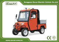 China Fully Elastic Flame Retardant ABS Plastic Electric Golf Carts With Small Cargo for sale