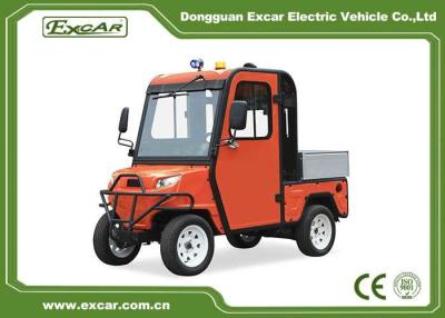 China Fully Elastic Flame Retardant ABS Plastic Electric Golf Carts With Small Cargo for sale