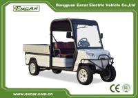China 72V Electric Golf Car with 1650x1160x280mm Aluminum Cargo Bed for Resort and Commercial Use for sale