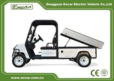China 72V Electric Golf Car with 1650x1160x280mm Aluminum Cargo Bed for Resort and Commercial Use for sale