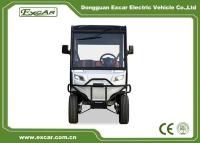 China 60-100km Electric Golf Car with Aluminum Cargo Mini Utility Cart 48V for sale