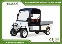 China 72V Electric Golf Car with 1650x1160x280mm Aluminum Cargo Bed for Resort and Commercial Use for sale