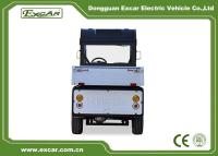 China 72V Electric Golf Car with 1650x1160x280mm Aluminum Cargo Bed for Resort and Commercial Use for sale