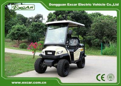 China Electric 2 Seats Golf Cart Hunting Buggy with Flip Seats 48V 5KW for sale
