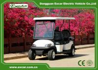 China 48V 4 Seat Electric Golf Buggy with Flip Seats and Sun Shade 560kg for sale