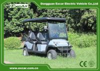 China Lithium Battery 6 Passenger Hunting Golf Cart with Flip Flop Seats 3700mm for sale
