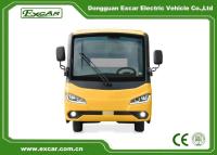 China 14-Seat Electric Tourist Bus with Lithium Battery and Passenger Door for sale