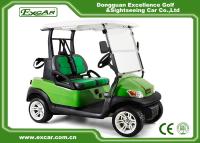 China EXCAR 2 Seater Electric Golf Cart with 48V 3700W Motor and 600KG Capacity - Aluminum Chassis Design for sale