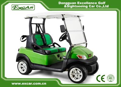 China EXCAR 2 Seater Electric Golf Cart with 48V 3700W Motor and 600KG Capacity - Aluminum Chassis Design for sale