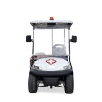 China Electric Ambulance Golf Car 80-100km Range Aluminum Chassis 48V 5KW AC Motor for Emergency Rescue for sale