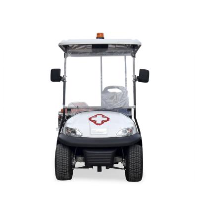 China Electric Ambulance Golf Car 80-100km Range Aluminum Chassis 48V 5KW AC Motor for Emergency Rescue for sale