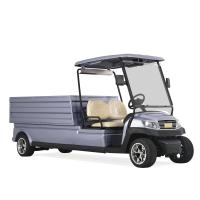 China 48V 5KW AC Electric Utility Buggy with Lifted Cargo Box for Housekeeping for sale
