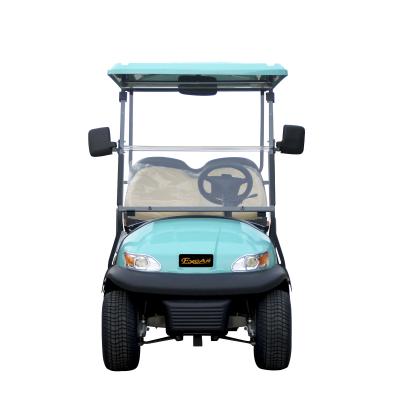 China 4 Seater Golf Car 48V Lithium Battery New Design Custom Color Electric Golf Cart for sale