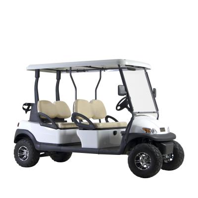 China Customizable 4-Seat Golf Car Hunting Car 48V 3.7KW AC Motor Excellent Quality for sale