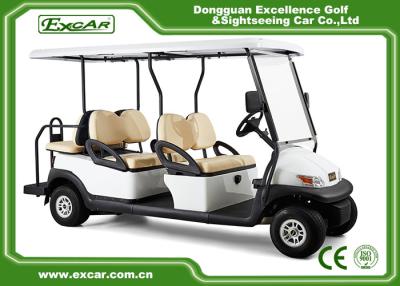 China Excar Lithium 48V 3.7KW Street Legal Electric Golf Cart with Curtis Controller for sale